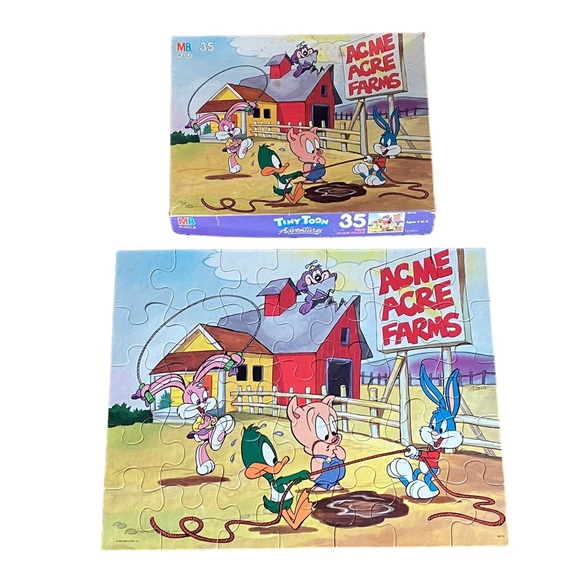 Warner Bros. | Toys | Tiny Toons Adventures Acme Acre Farms 35 Piece ...